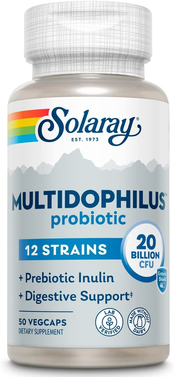 Nature's Discount - Solaray Multidophilus 12 Strain Probiotic, 20 ...