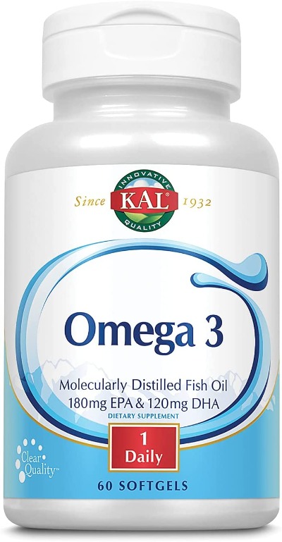 Nature's Discount - Kal Omega 3 1000mg 60 Softgels (021245840060)