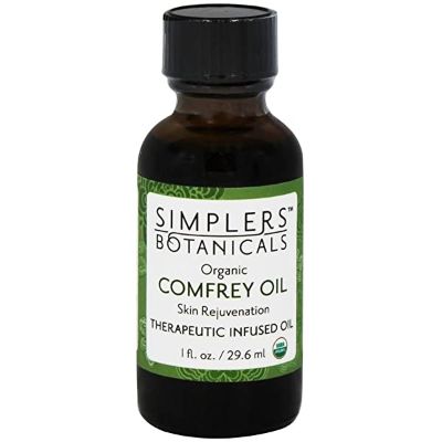 Nature's Discount - Simplers Comfrey Infused Oil Organic 1oz (617626169051)