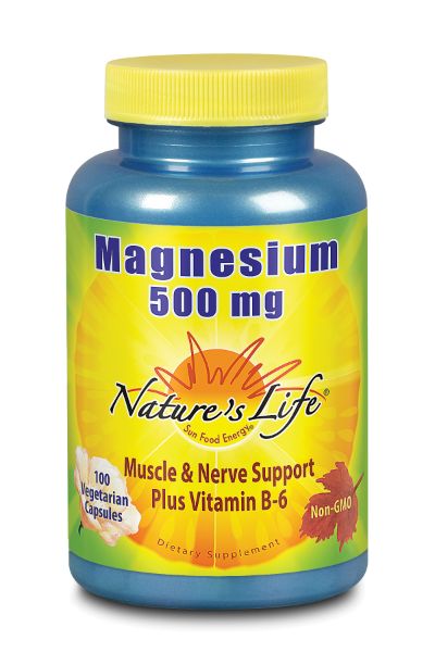 Nature's Discount - Nature's Life Magnesium 500mg 100 Veg Caps ...