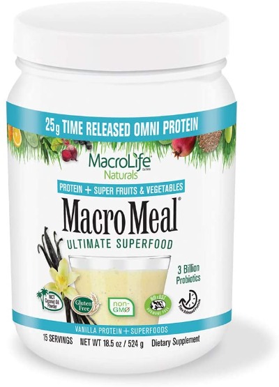 Nature's Discount - Macro Life Naturals Macromeal Omni Vanilla 18.5 Oz ...