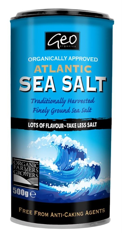 Nature's Discount - Geo Atlantic Sea Salt 500g (5060005461997)